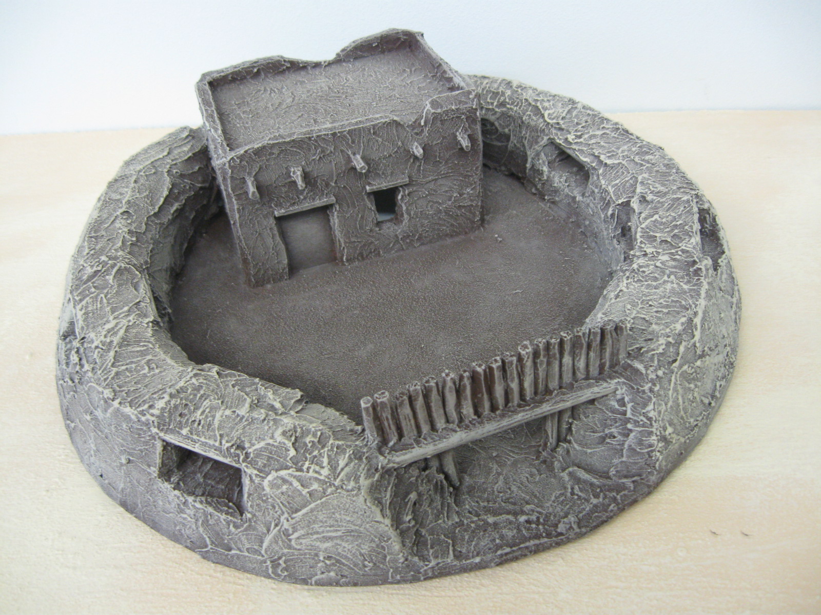 Wargame News and Terrain: Sudan Adobe Houses and Nile Mud Fort