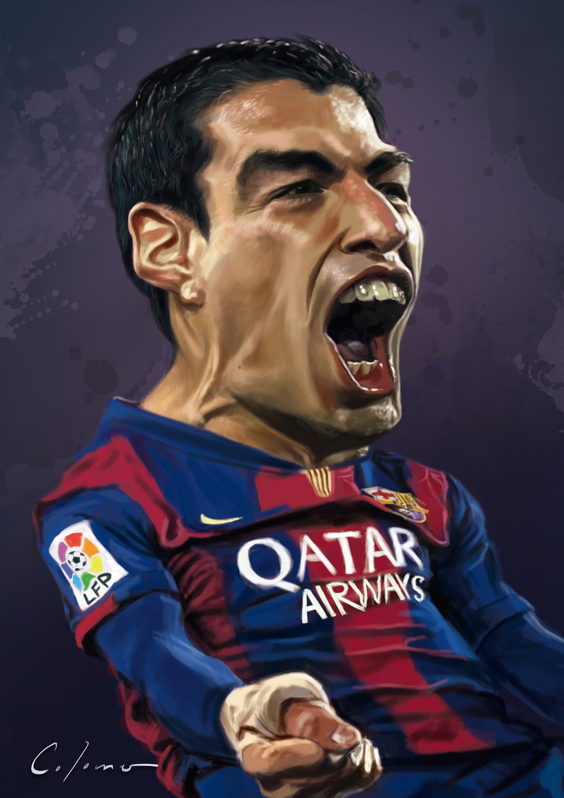 Roger Colomer Illustration: Luis Suárez