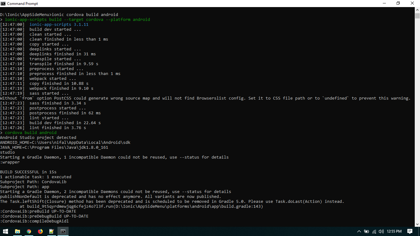 Easy Code Stuff: Running Ionic 4 Application On Android Device