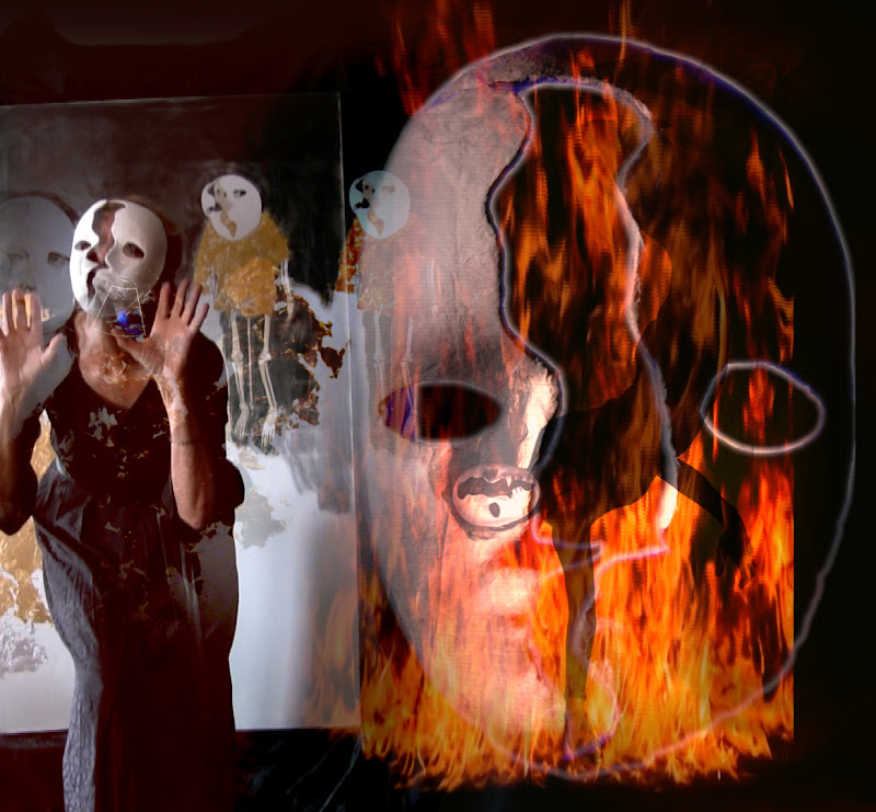 Rubies in Crystal: 'Split Mask' videopoem published in CrossBridge