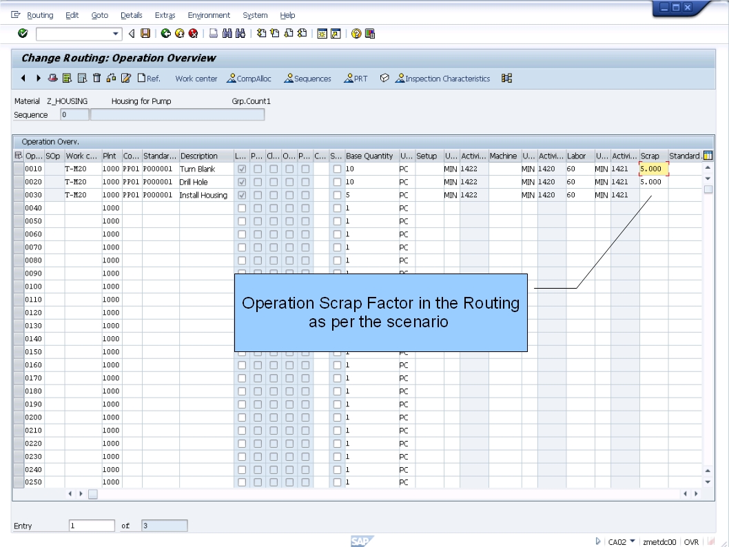 青蛙SAP分享 Froggy's SAP sharing: PP Scrap Factor Case Study