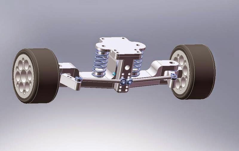 wackyboards: Trucks with 4 Wheel Independent Steering