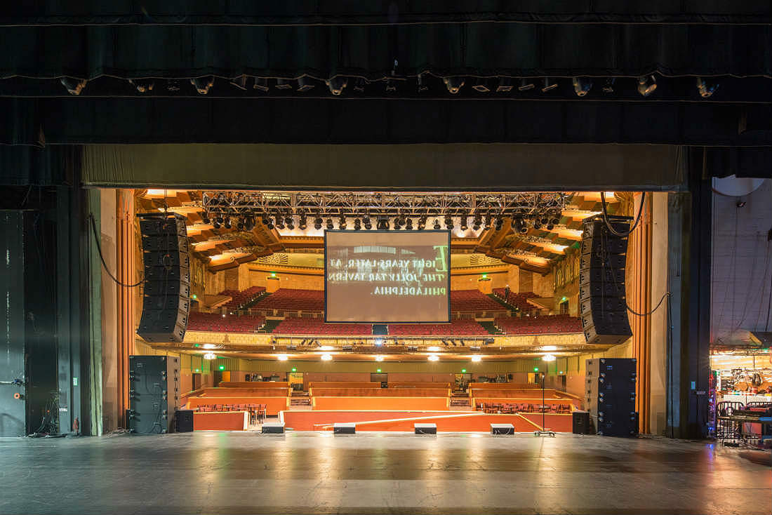 Los Angeles Theatres: Wiltern Theatre: backstage