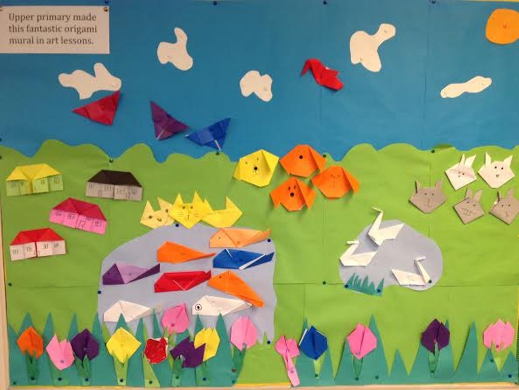 Stronsay Junior High School's Blog: Origami with the Upper Primary pupils