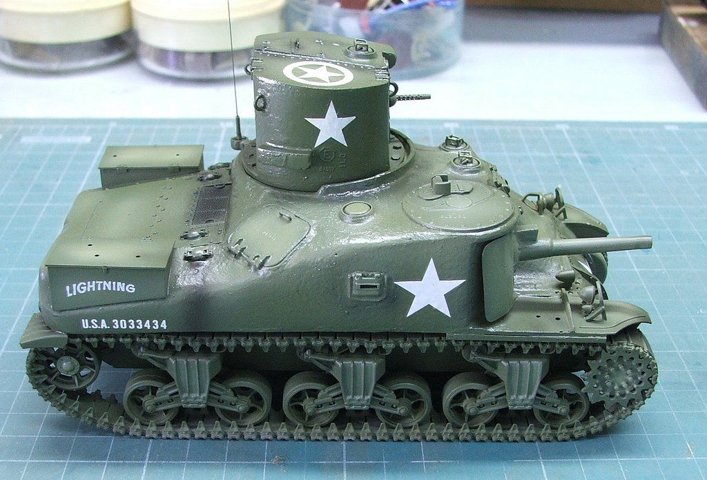 Panzerserra Bunker- Military Scale Models in 1/35 scale: M3A1 Lee CDL ...