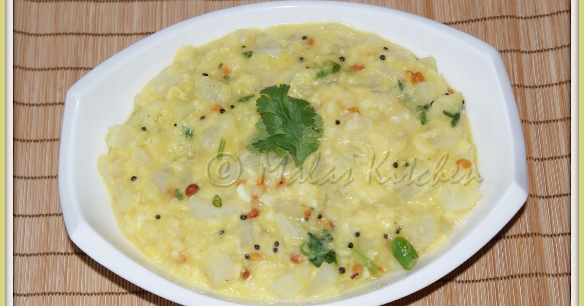 Moolangi Karimbdh / Radish Curry - Malas-Kitchen
