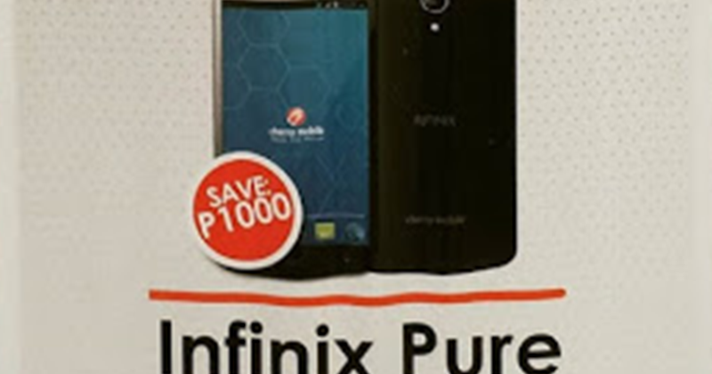 Cherry Mobile Infinix Pure Gets A Price Cut! The Cheapest Octa Core ...