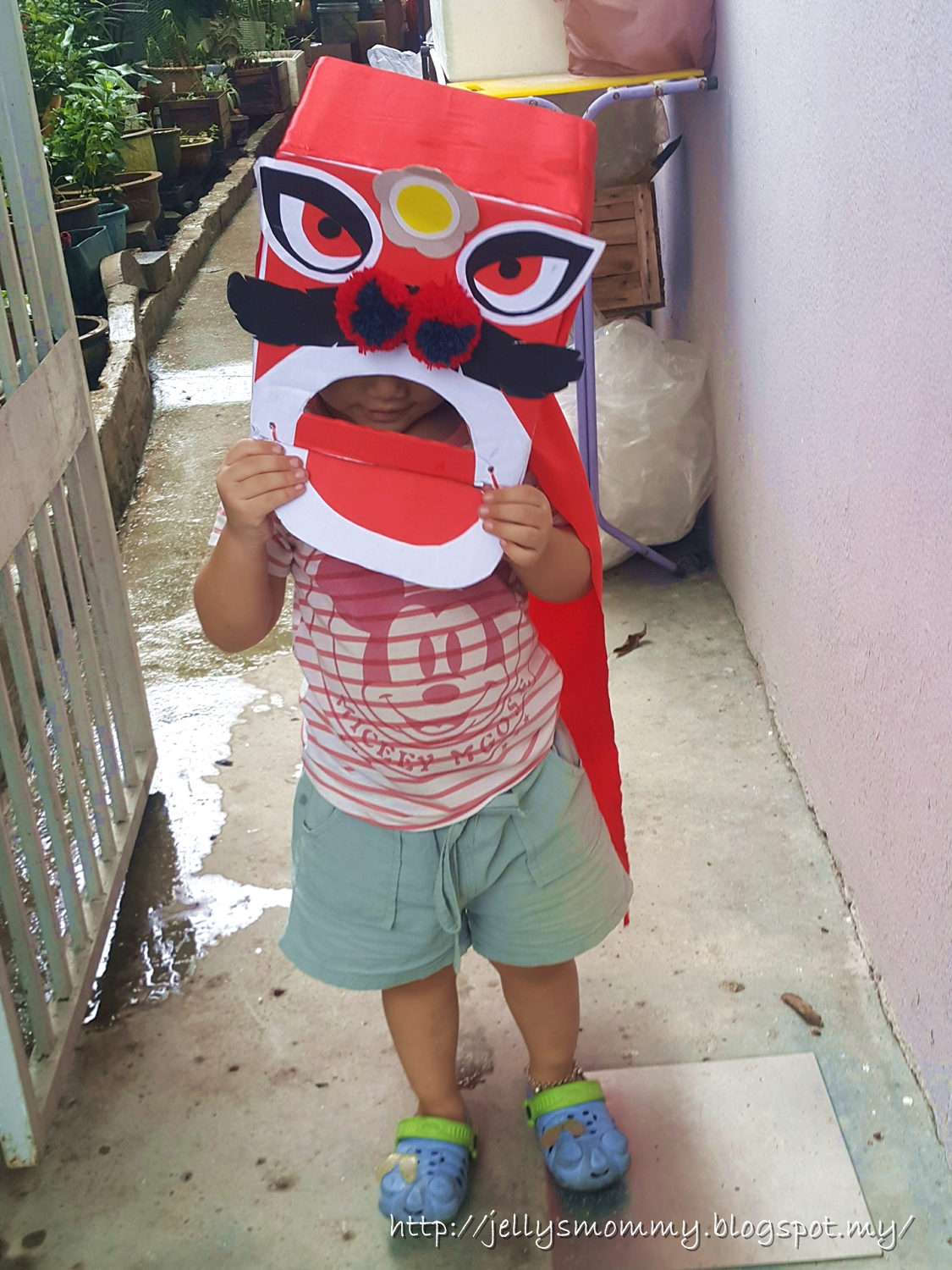 A little bit of Everything: DIY Lion Dance Head