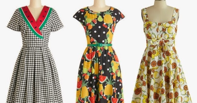 Fruity Fashion, Vintage Style / Va-Voom Vintage | Vintage Fashion, Hair ...