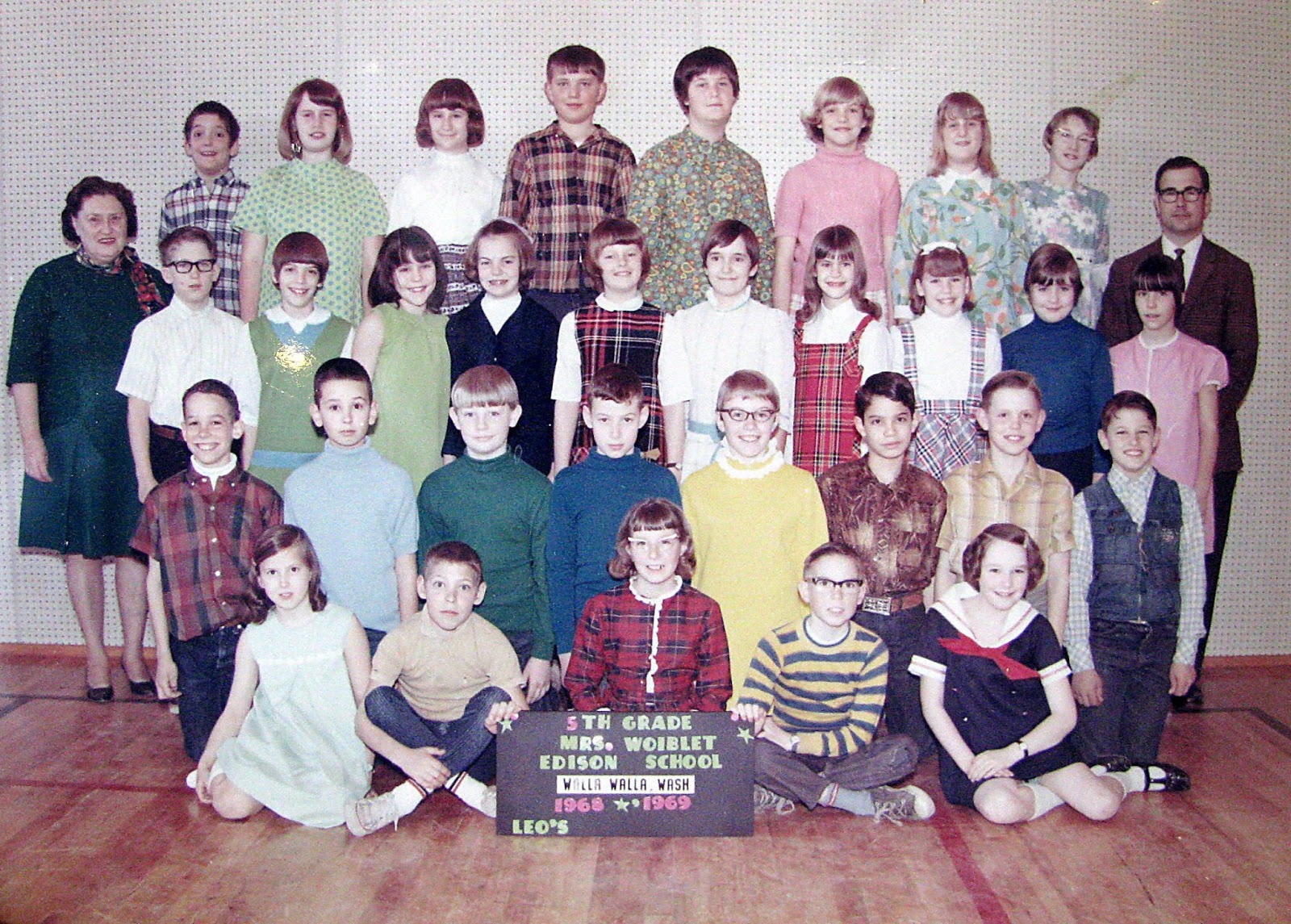 History of Walla Walla Public Schools: Edison Class Photo's 1960's & 1970