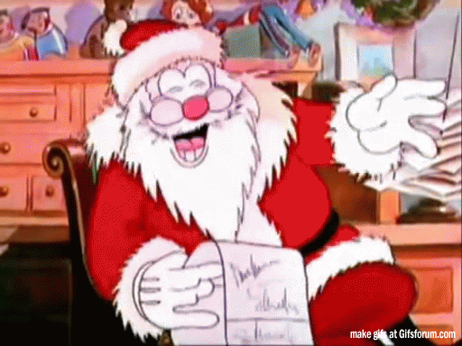 The Glass Character: Creepy Santa Smackdown!