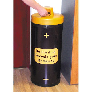 Battery Recycling Box - How to recycle batteries?: Indoor battery ...