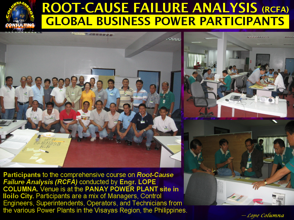 COLUMNA ENERGY ACADEMY: ROOT-CAUSE FAILURE ANALYSIS (RCFA) COURSE For ...