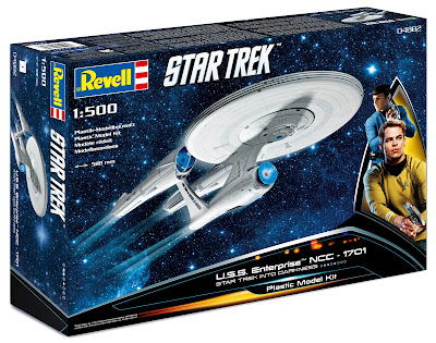 The Trek Collective: New images of Revell's nuTrek USS Enterprise model kit