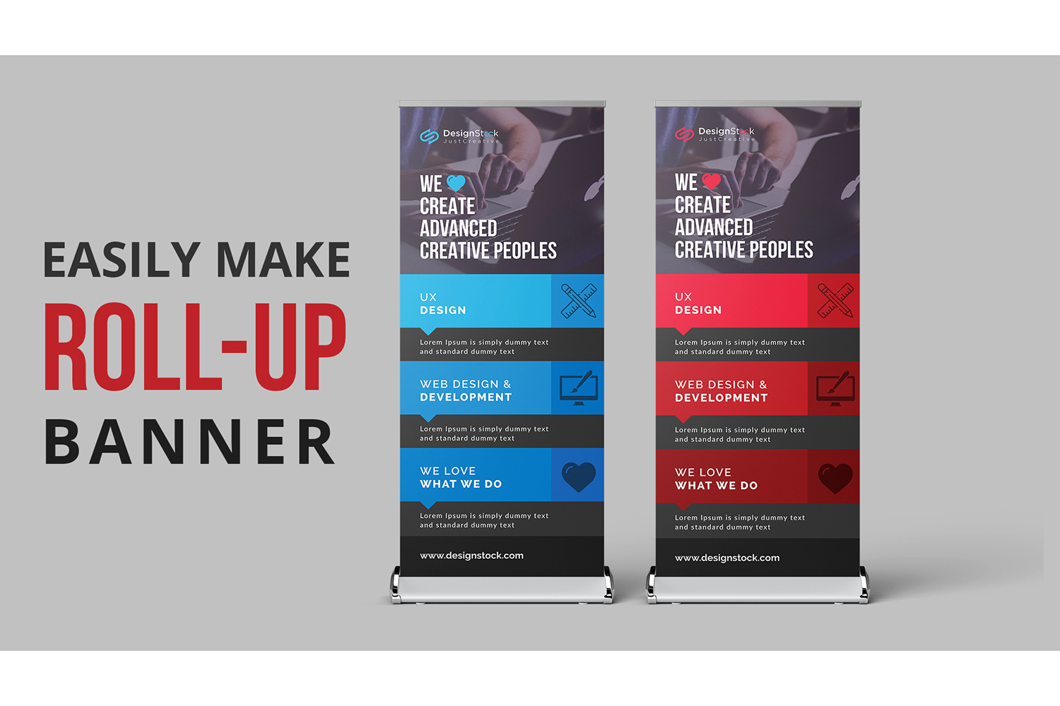 Inspirasi 71+ Roll Up Banner Design In Illustrator
