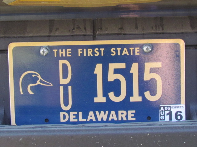 2012 MNRC Blog: Master National Vanity Plates