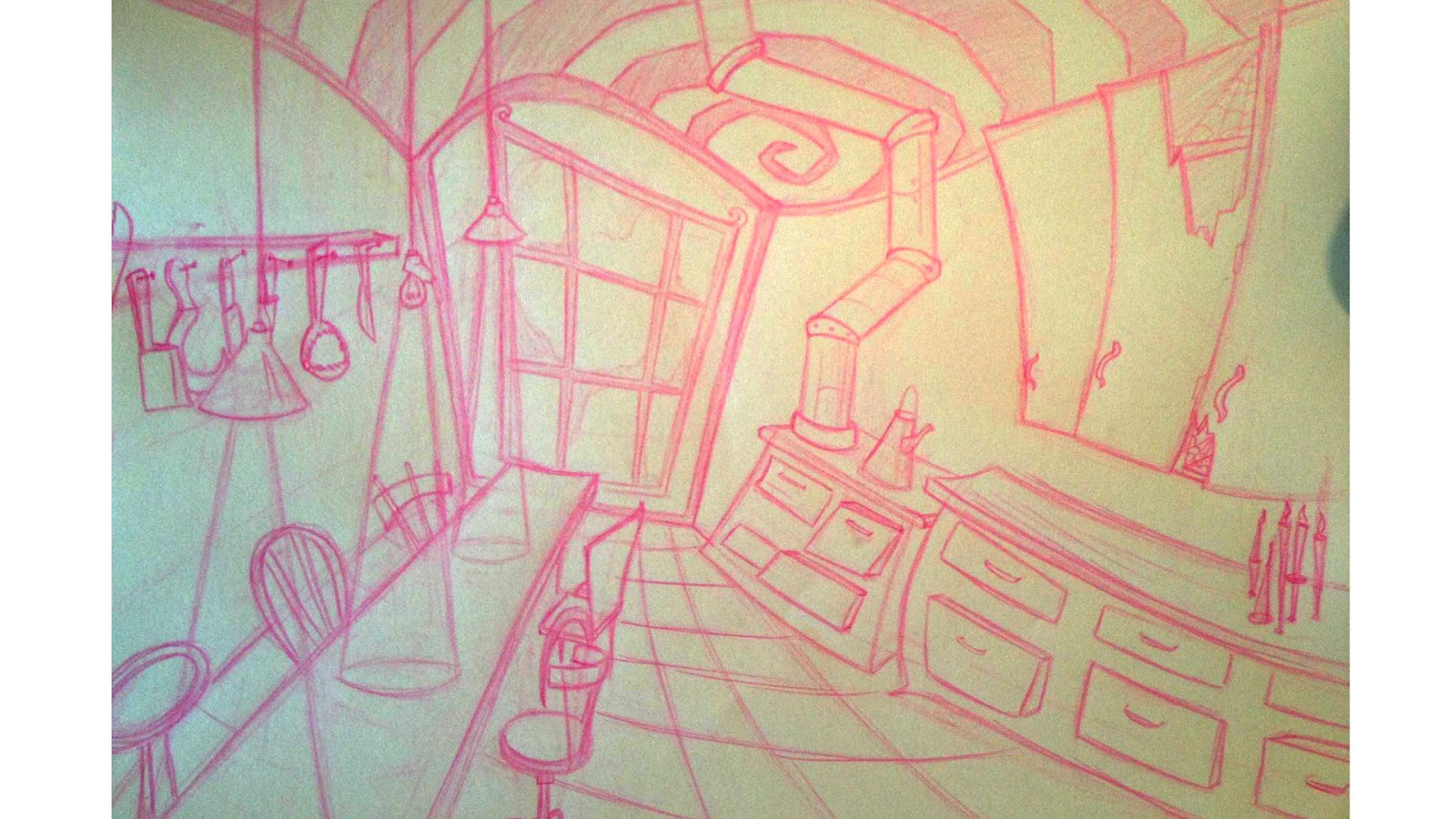 VanCityArtist.: Tim Burton Style Layout