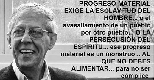 El progreso material. (Los díálogos de la isla negra) Silo.