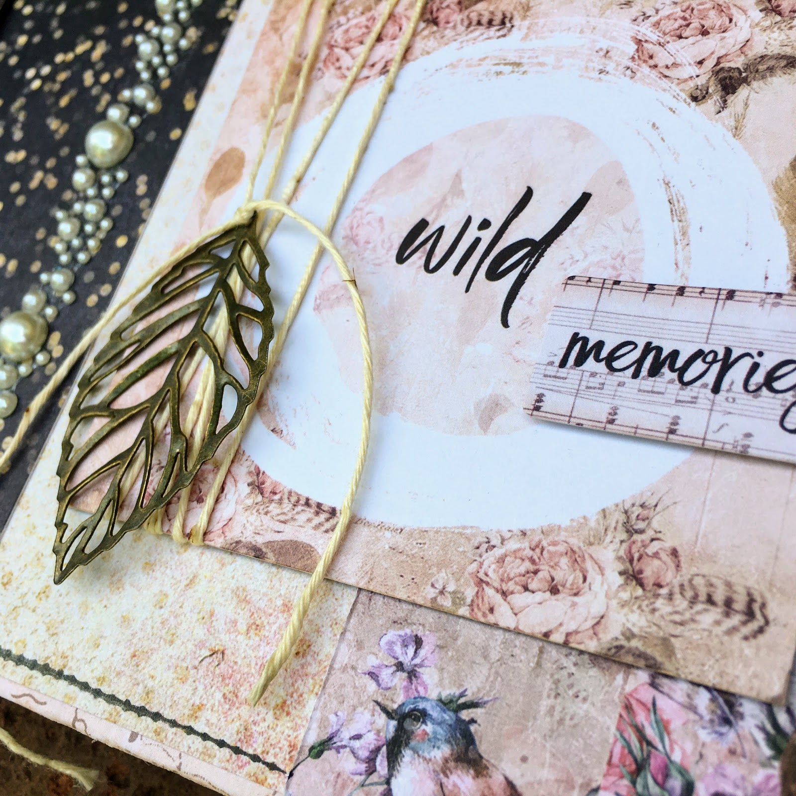 SewPaperPaint: Prima Wild and Free Mini Album Tutorial
