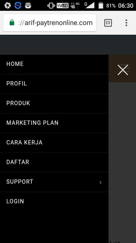 Nyo Ikut Ngeblog: Cara Menggunakan Website Replika Paytren - arif-paytrenonline.com