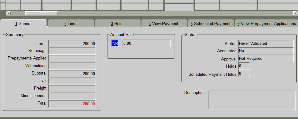 Oracle Application S Blog How To Release Invoice Hold In Oracle Apps