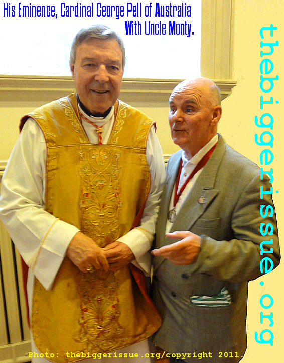 THEBIGGERISSUE.ORG: Cardinal George Pell.