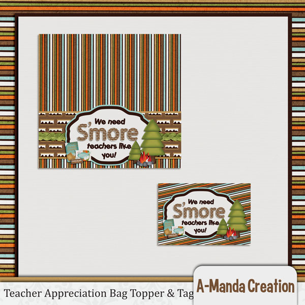 A-Manda Creation: Teacher Appreciation Printable Gift ideas Bag Toppers