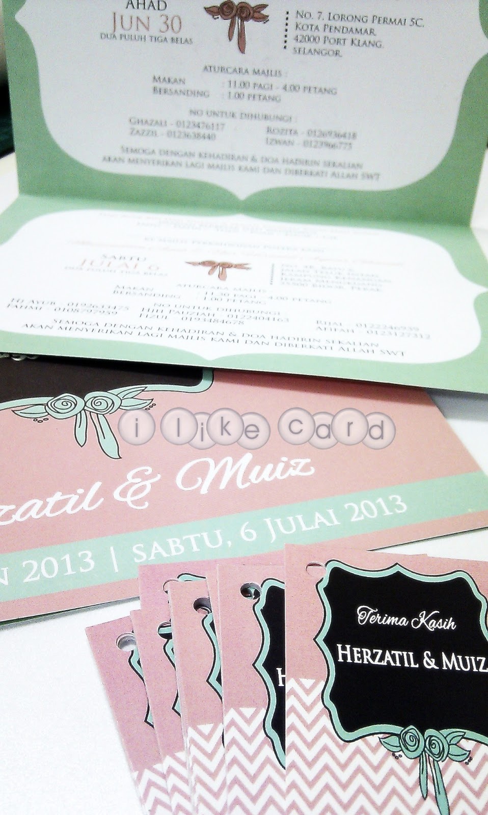 Portfolio: Wedding Invitation