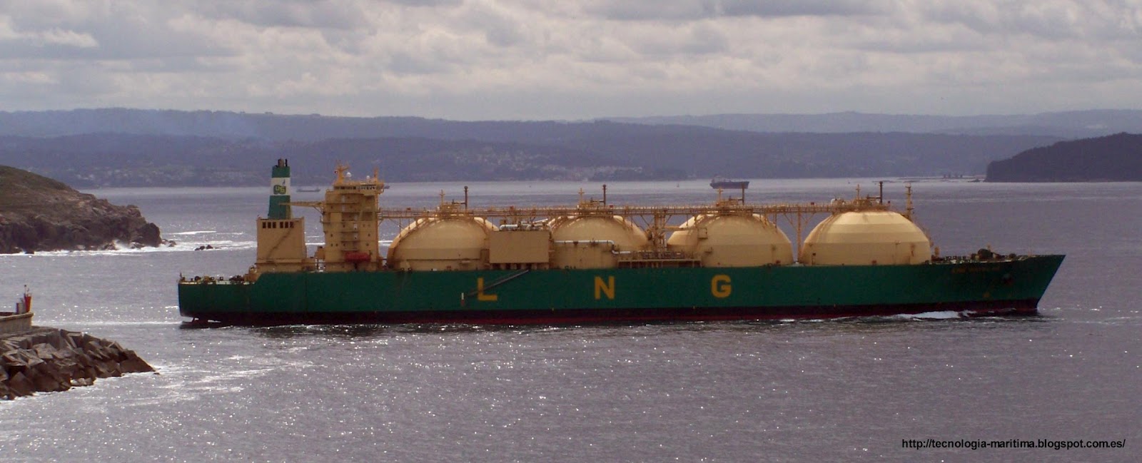 Visiones de Ferrolterra: BUQUE TRANSPORTE DE GAS NATURAL LICUADO ...