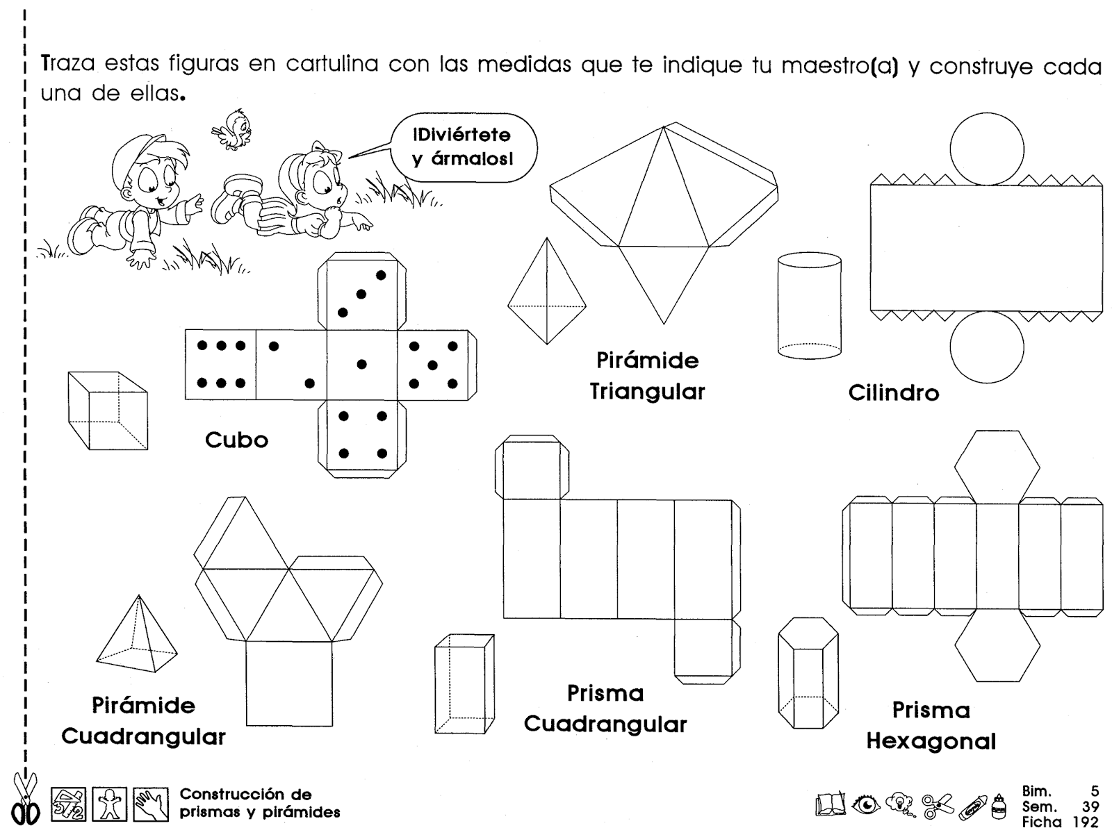 60 Ideas De Cuerpos Geométricos Para Imprimir 874