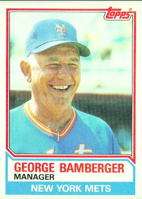 1983 Topps Blog: #246 George Bamberger - New York Mets