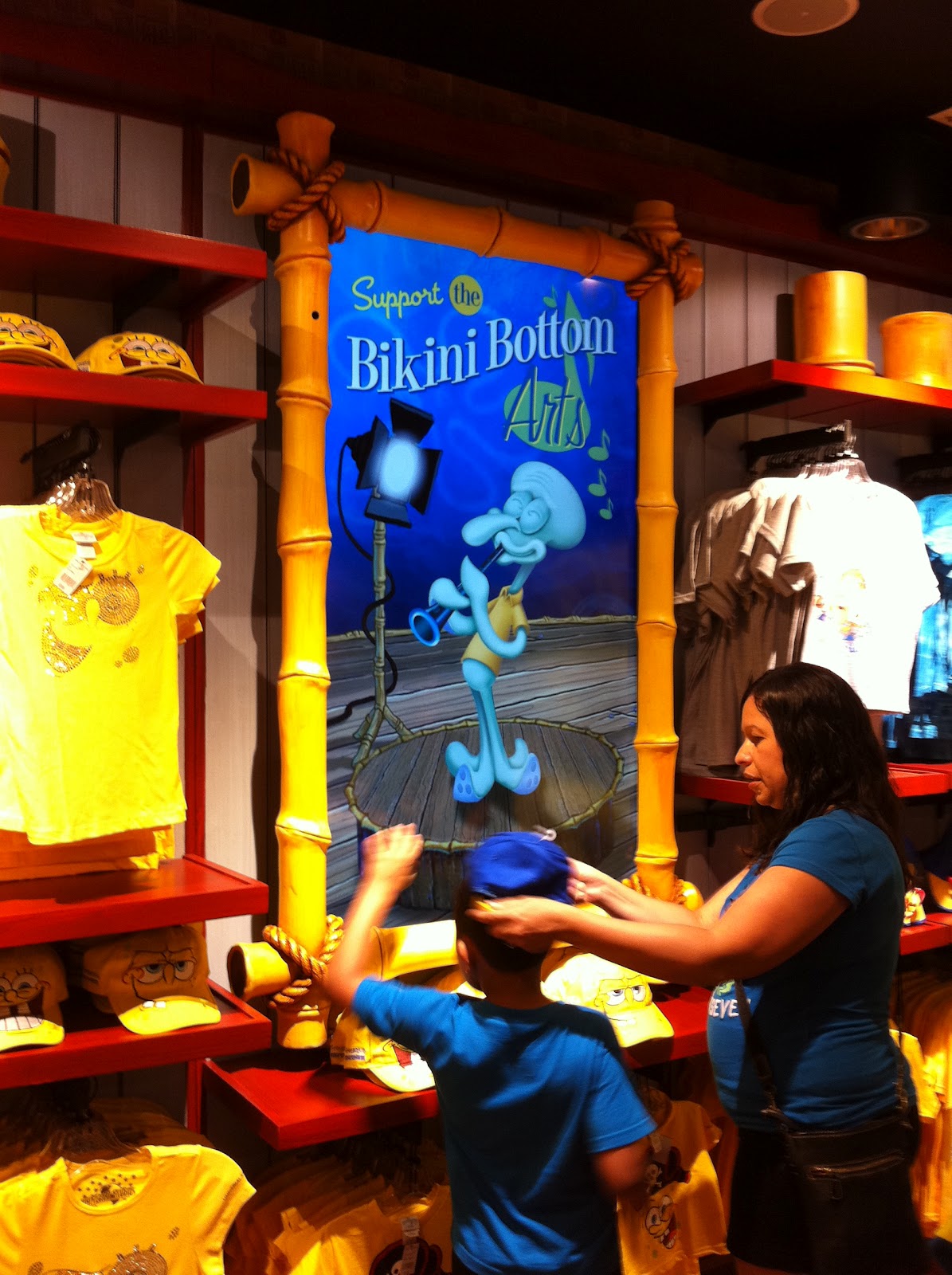 Tourist Direct: Spongebob Storepants, Universal Trip 5/28/12