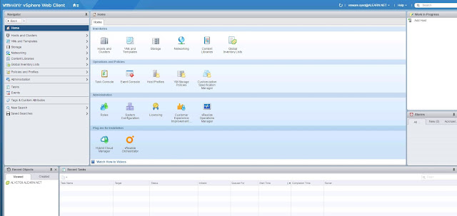 VMware vSphere Web Client navigation - VMWARE ADDICTED