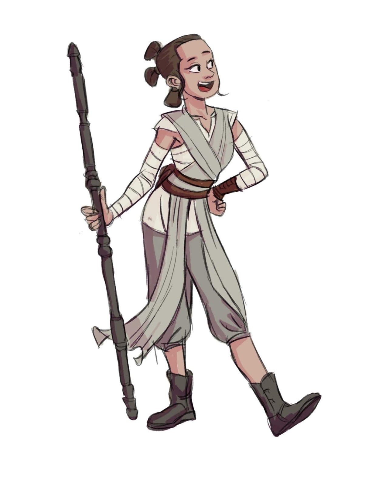 Let's Storyboard: STAR WARS : Rey Poses