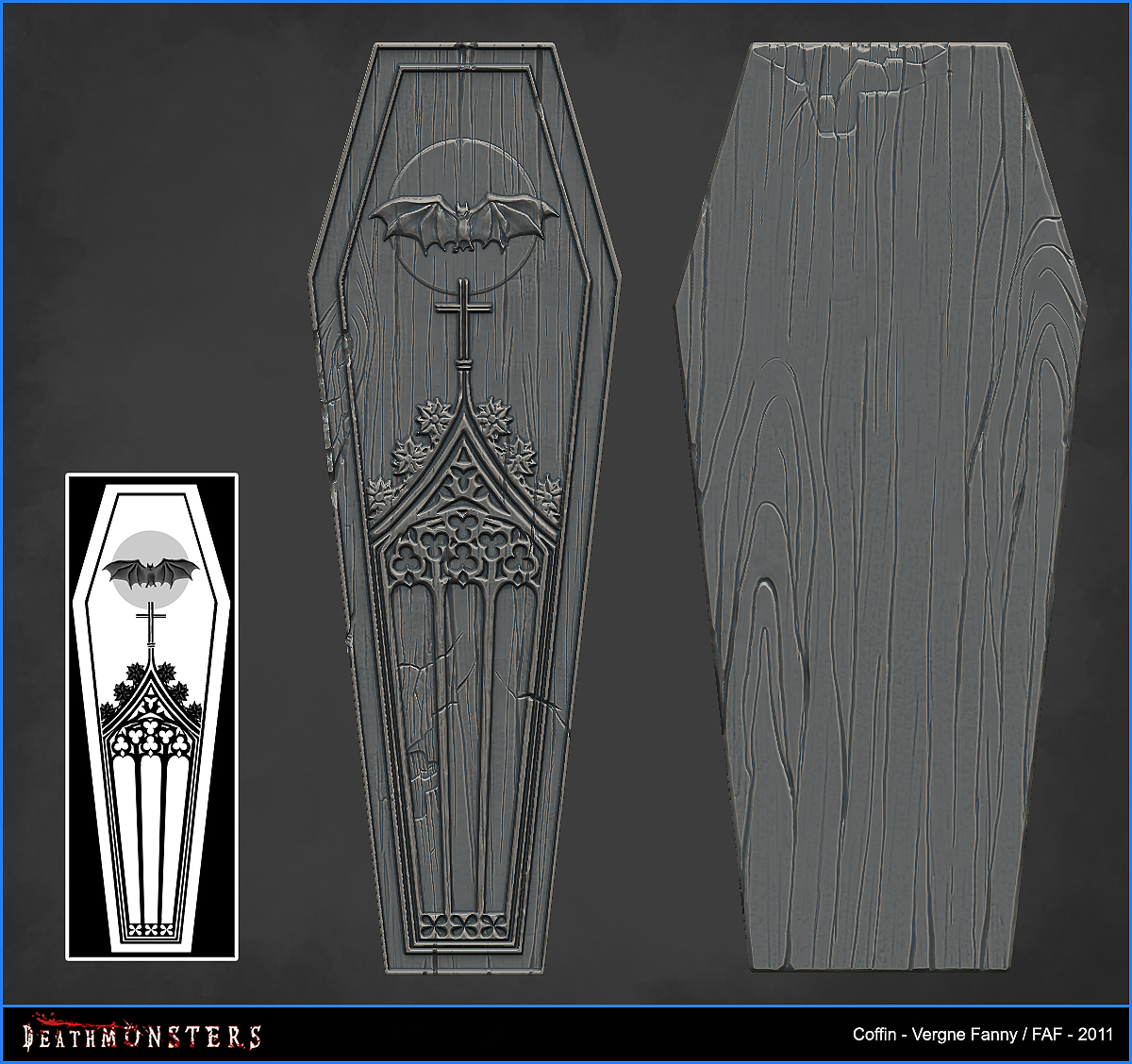 Fanny Vergne Art: DeathMonsters