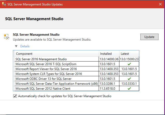 HodentekMSSS: Update your SQL Server Management Studio 2016 to work ...