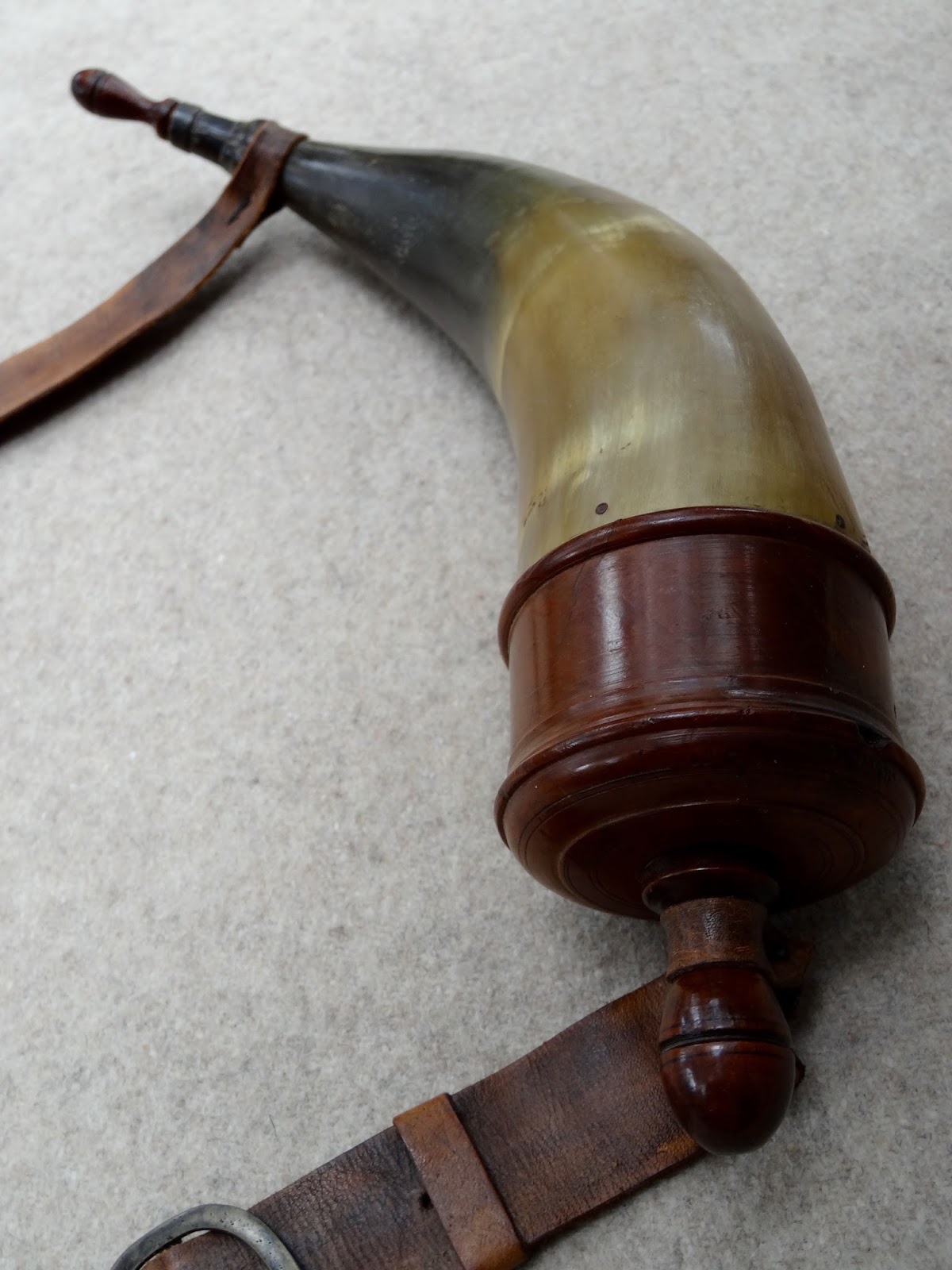 Contemporary Makers: Antique Powder Horn