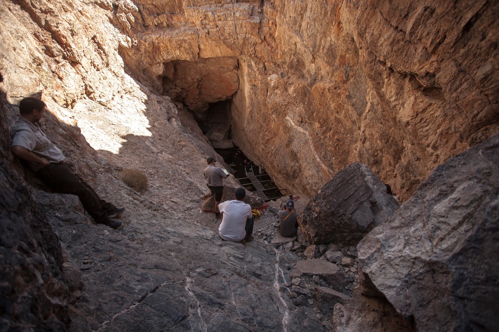 DEVIL'S HOLE CAVE DIVE PROJECT, DEATH VALLEY NATIONAL PARK. - ADAM HAYDOCK