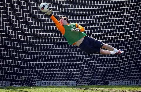 Pic of the day: Lionel Messi plays as goalkeeper | inside World Soccer