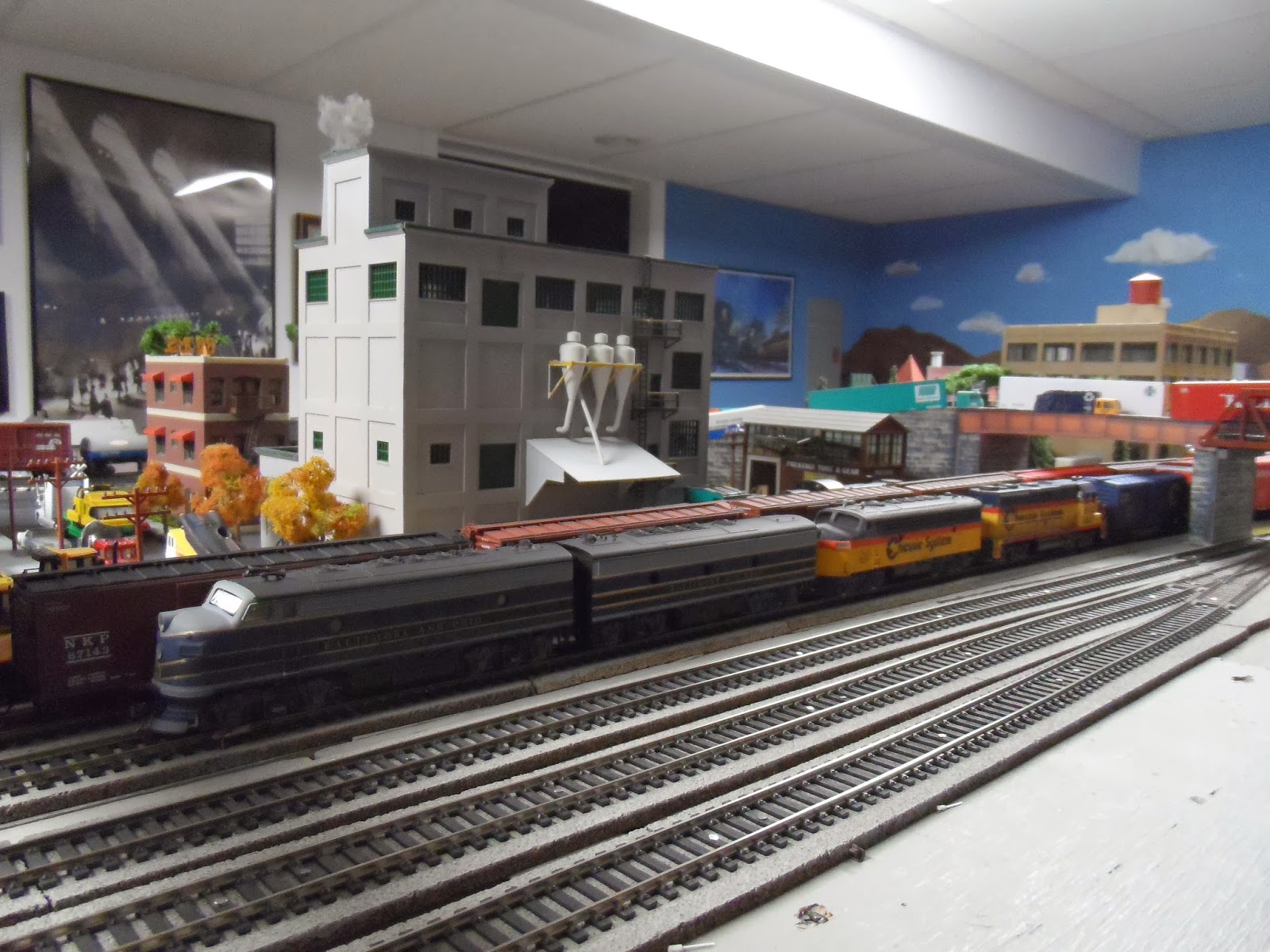 New York Central Train Layout: B&O and Chessie System Consist