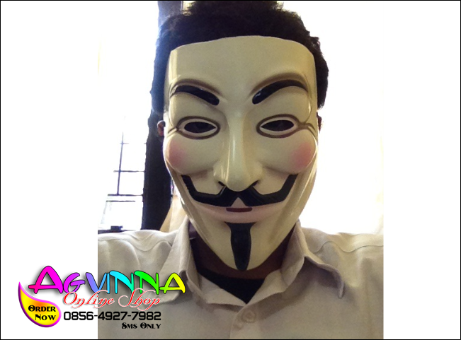 Jual Topeng Anonymous / V For Vendetta / Guy Fawkes : Anonymous Mask ...