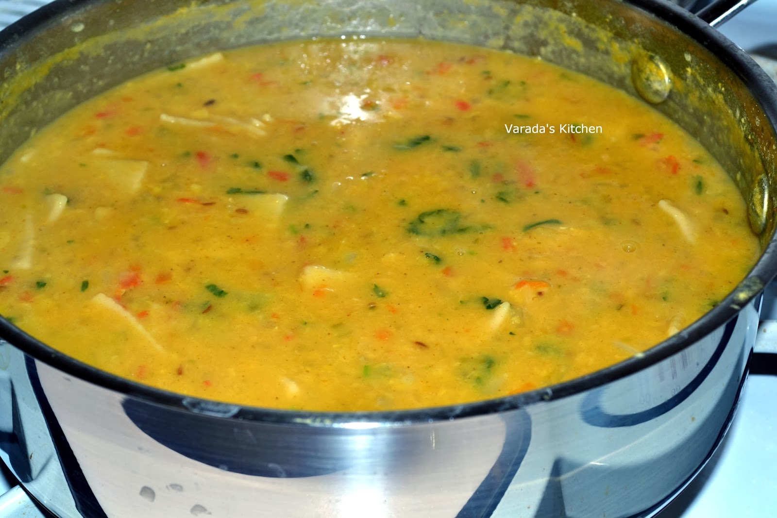 Varada's Kitchen and Garden: Dal Dhokli