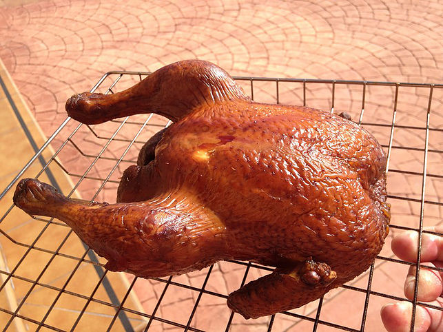 Recetas de cocina: Pollo Ahumado con Azucar