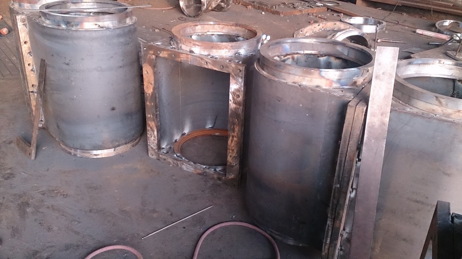 fabrication of ms casing FOR MPO,MDV,BEND for BHEL Jagdispur