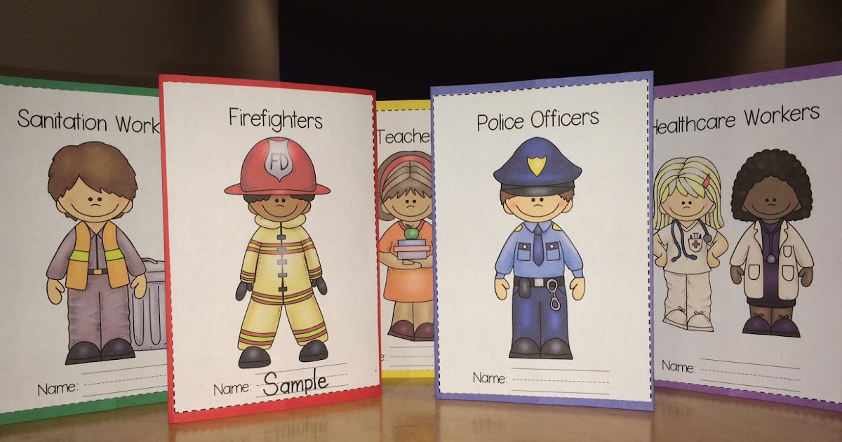 Clever Classroom Contributions!: New Community Helpers Foldables
