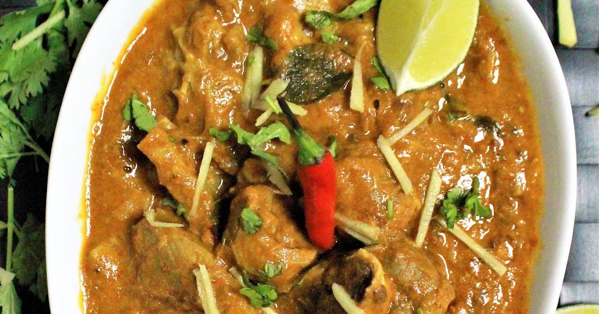 Bethica's Kitchen Flavours: Ginger Mutton Angara