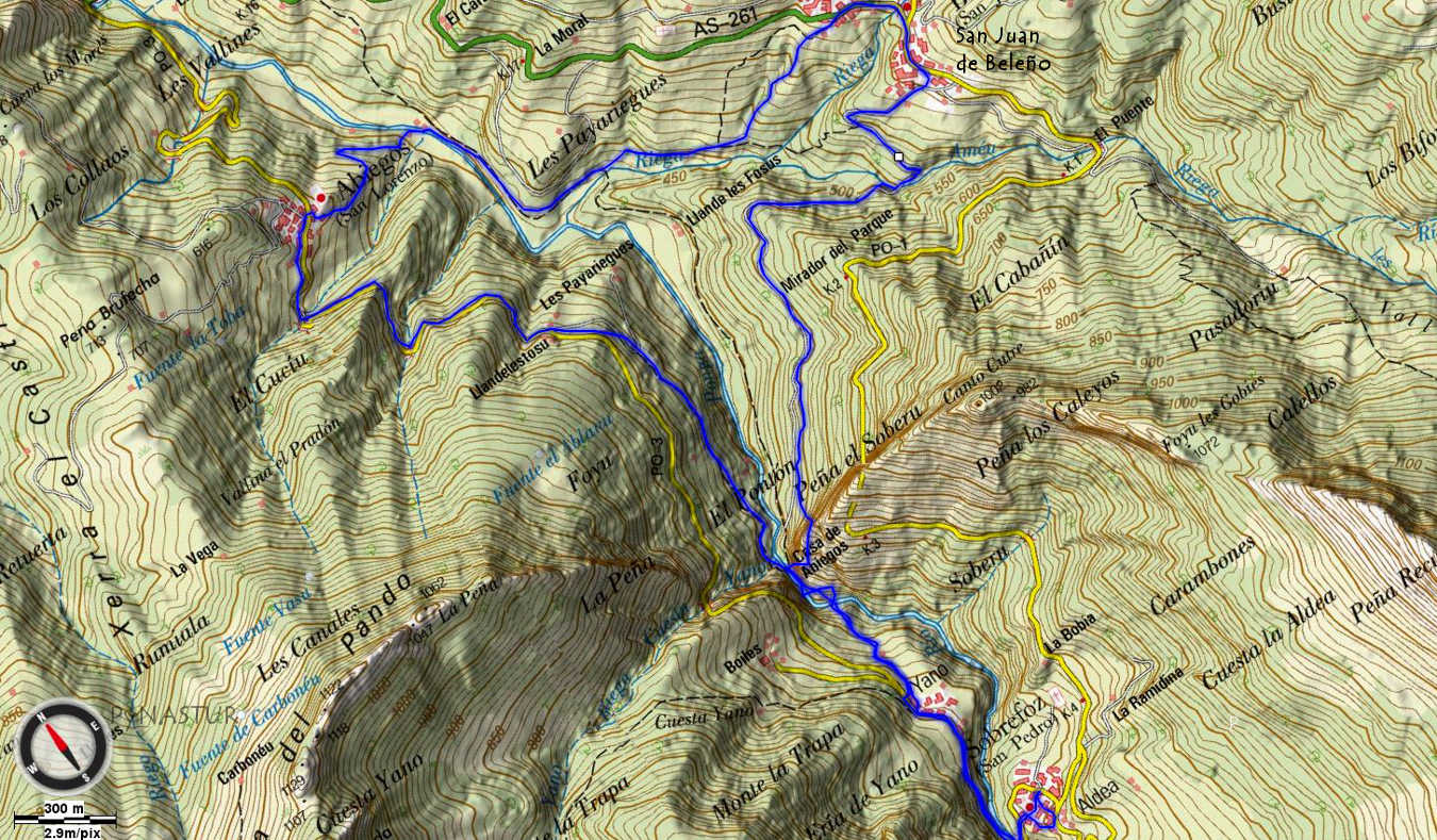 RUTA DEL VALLE DE PONGA PR.AS-213 (PARQUE NATURAL DE PONGA) : Rutas de ...