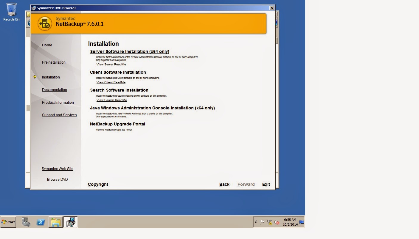 Remote Infrastructure Management: Symantec Netbackup 7.6.0.1 ...