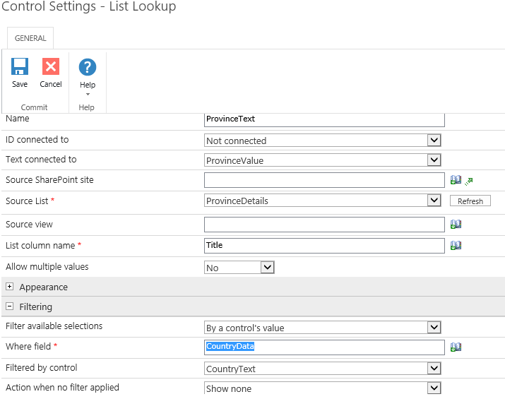 Aurora: Nintex Forms with Cascading drop downs Aurora: Nintex Forms with Cascading drop downs