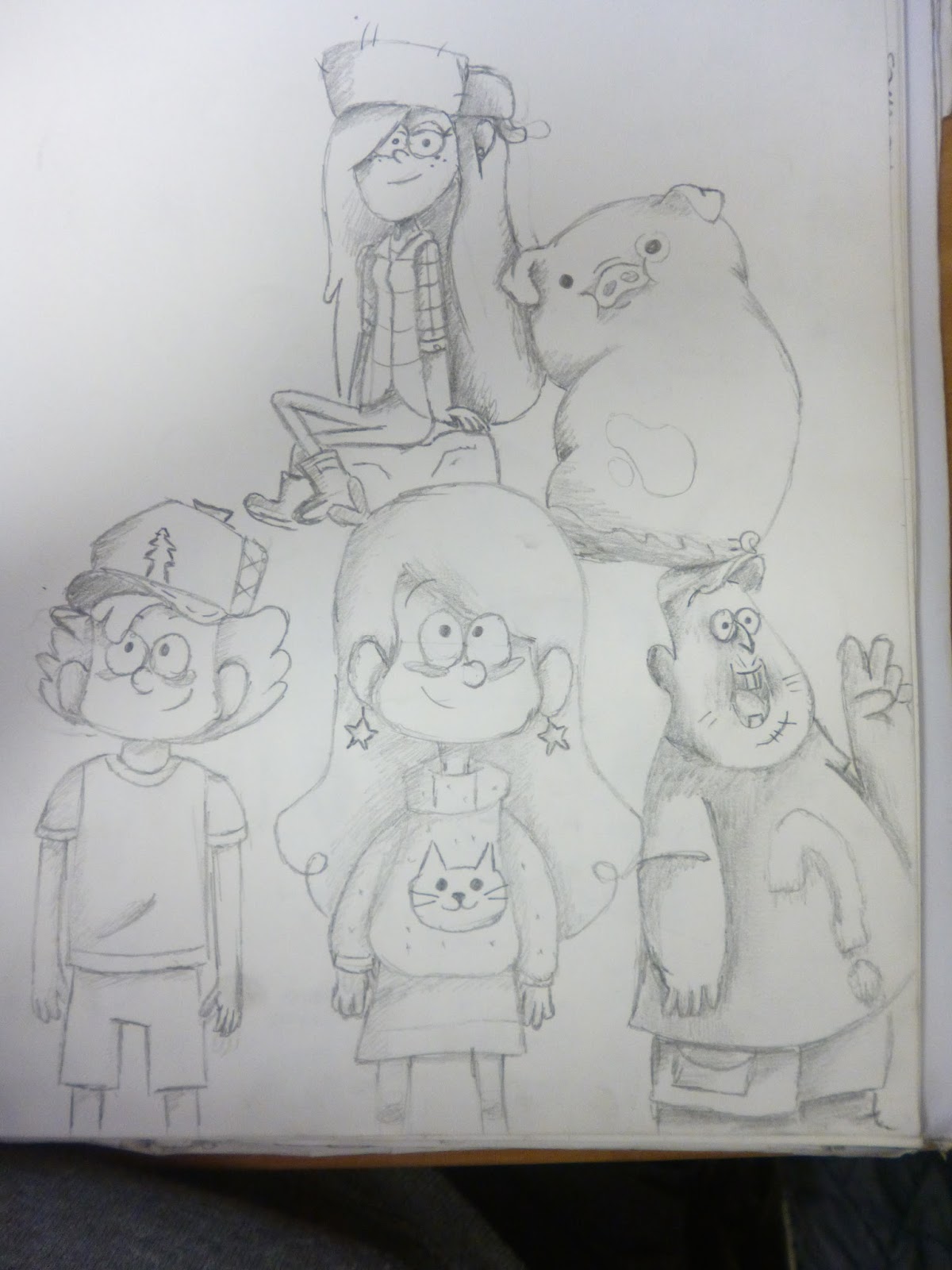 GCSE Graphics Unit 2: Drawing of Subject Matter / Character Design